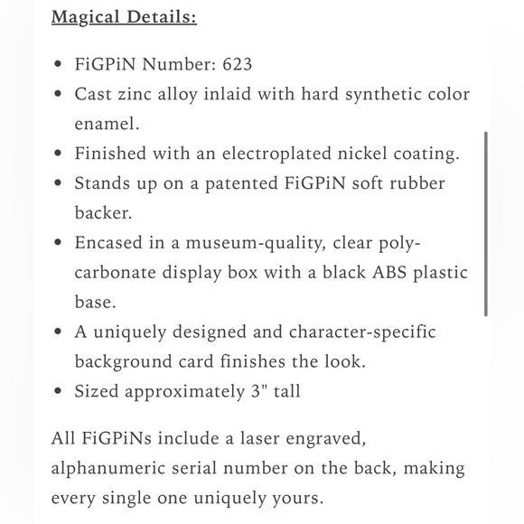 Disney | Other | Belle Disney Fig Pin | Poshmark